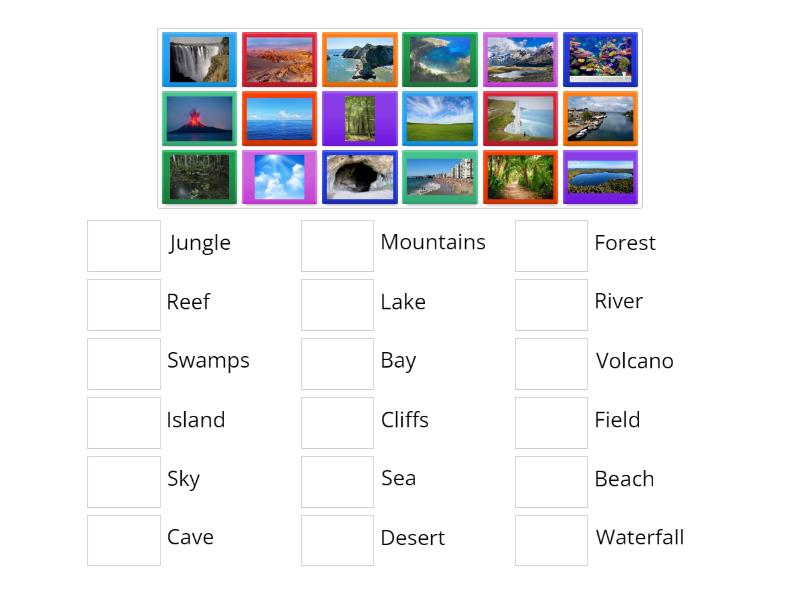 Geography - Match up
