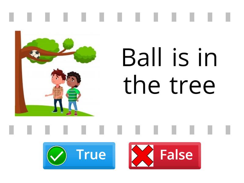FF1 unit 5 true false prepositions - True or false