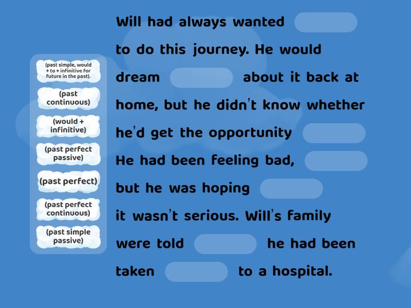 C1 Empower 3B Narrative tenses - Complete the sentence