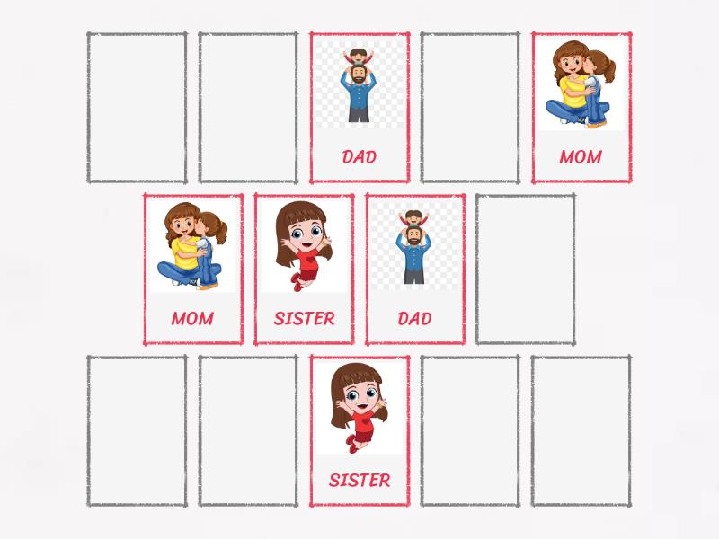 FAMILY MEMBERS - Matching pairs