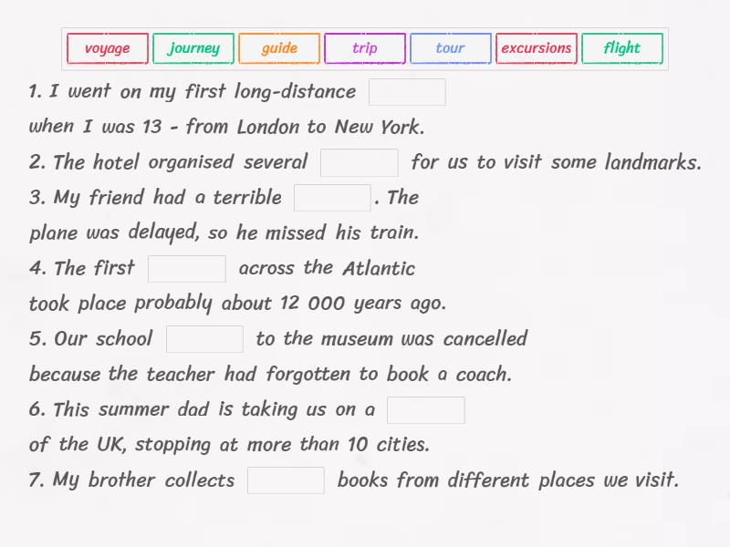 Insight Inter unit 2 - Complete the sentence