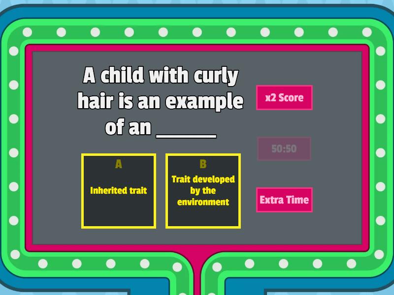 Inheritance & Traits Unit Review - Gameshow quiz