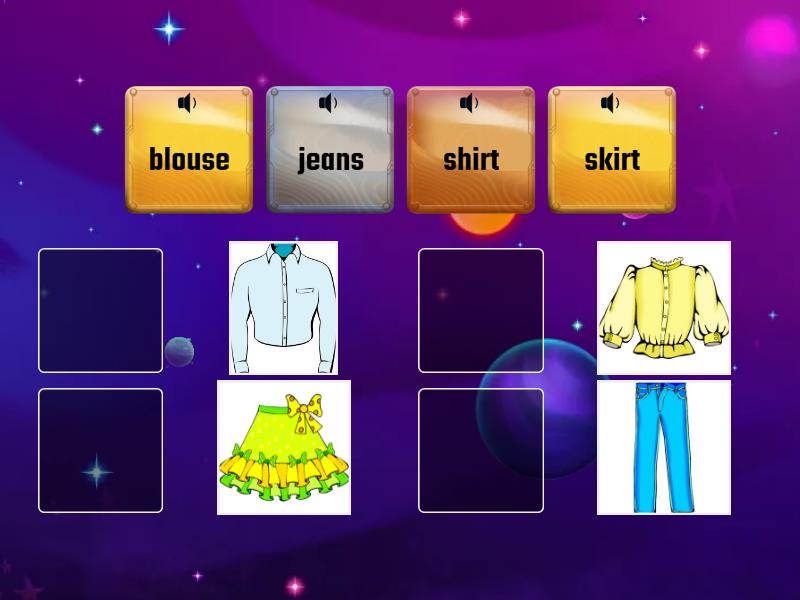 2d clothes p.76 - Match up