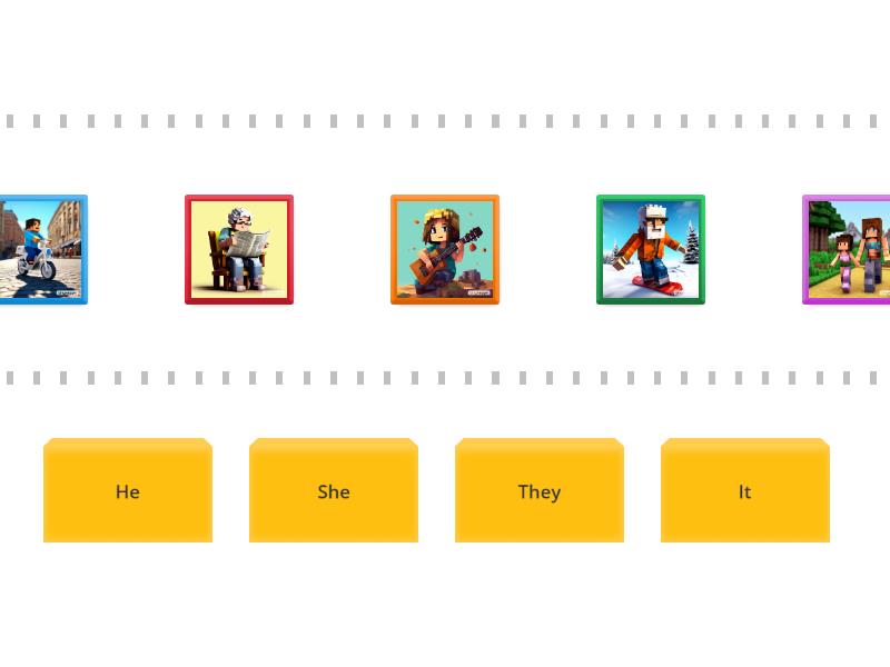 Minecraft Pronouns - Speed sorting