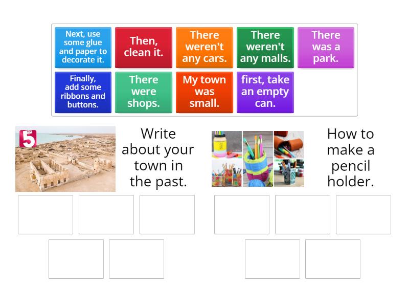 writing - Group sort