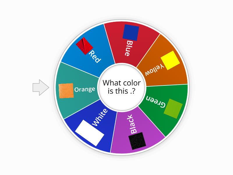 colors - Spin the wheel