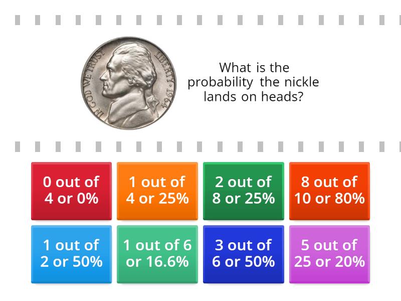 Probability - Find the match