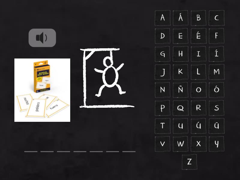 SPELLING VOCABULARY - Hangman