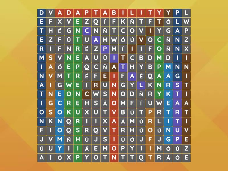 Entrepreneurship Word Search - Wordsearch