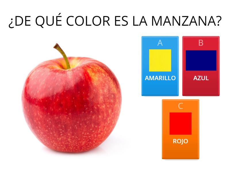 ¿De que color es? - Quiz