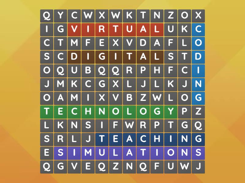FIND ME - Wordsearch