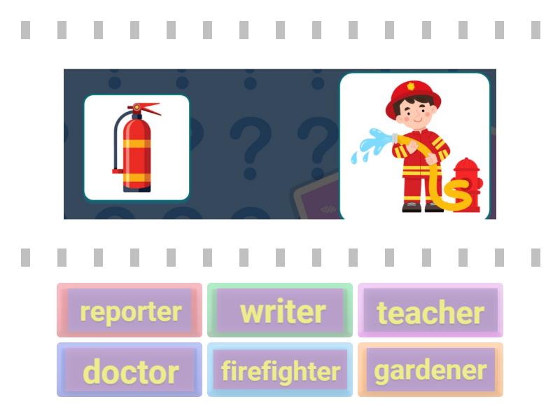 wrap-up game - Find the match