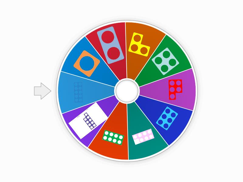 Numicon 1-10 - Spin the wheel