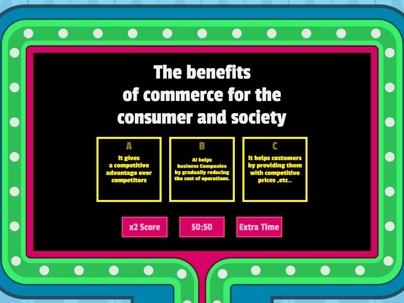 digital commerce - Gameshow quiz
