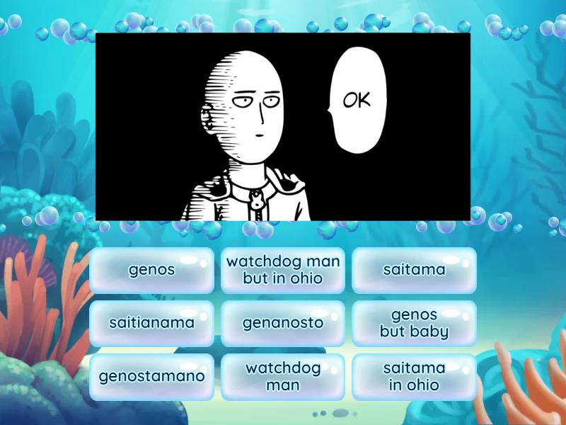 one punch man - Find the match
