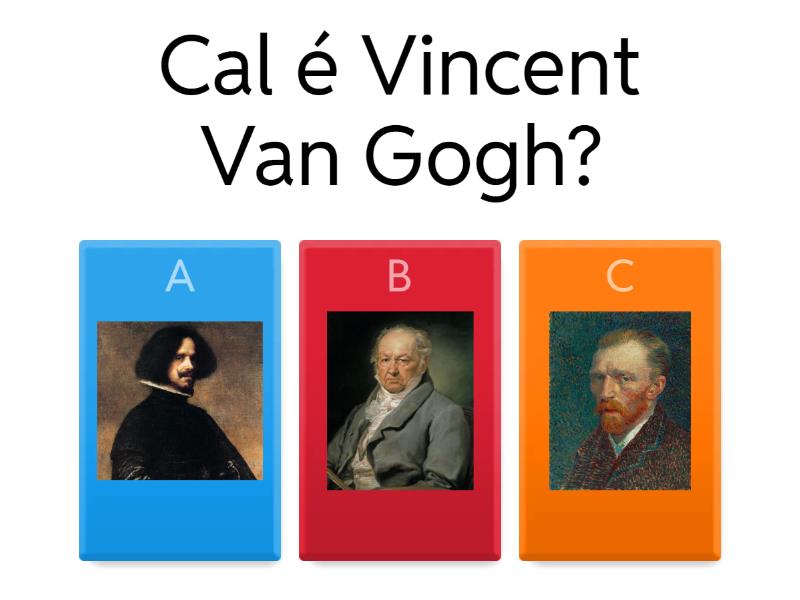 VINCENT VAN GOGH - Questionário