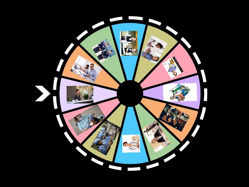 EF: elementary / jobs - Spin the wheel
