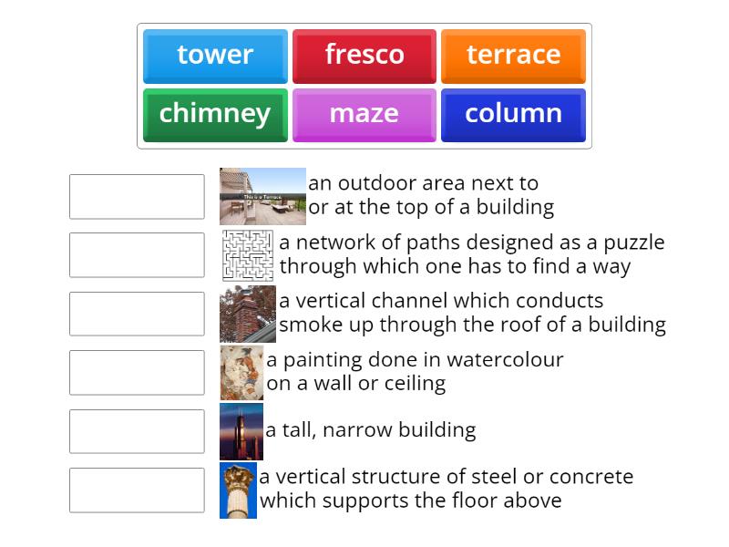 Architectural features - Match up