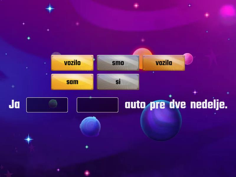 PERFEKAT - Complete the sentence