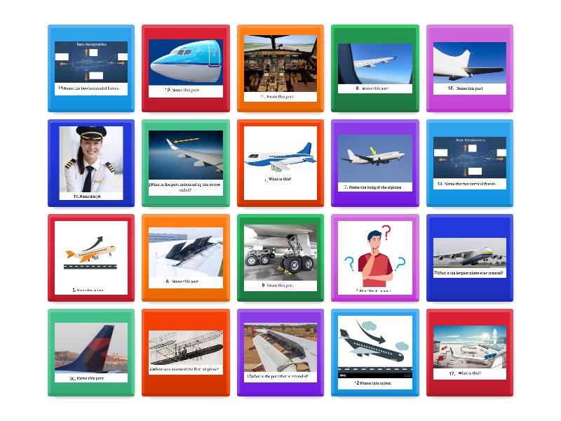 Aircraft - Flip tiles