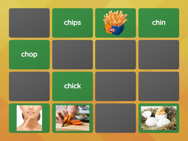 ch matching game - Matching pairs