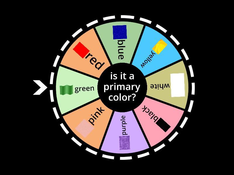 PRIMARY COLORS - Spin the wheel