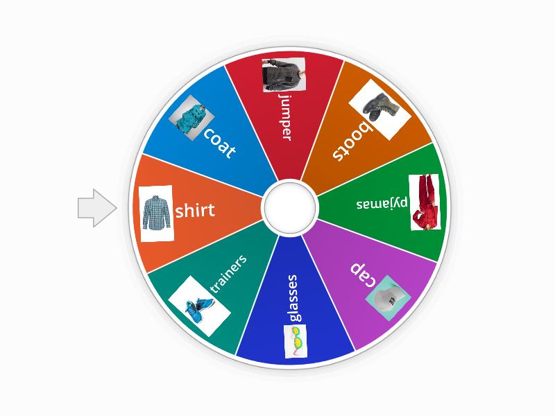 clothes-2 - Spin the wheel