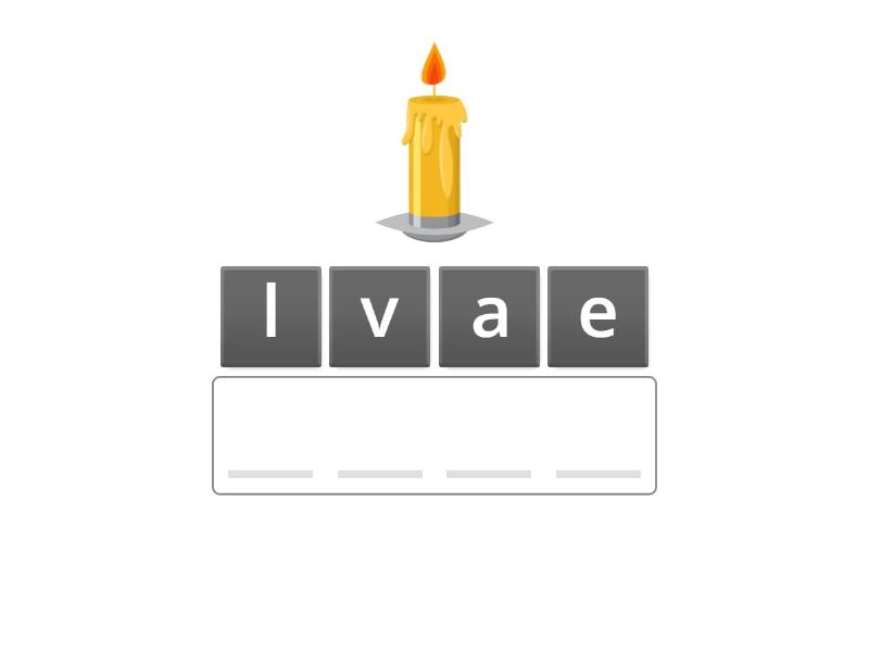 Palabras con la V-v - Anagrama