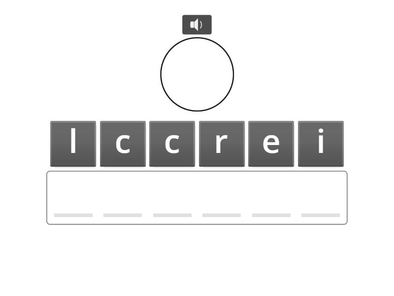 Shapes 1 (circle, diamond, square, heart) - Anagram