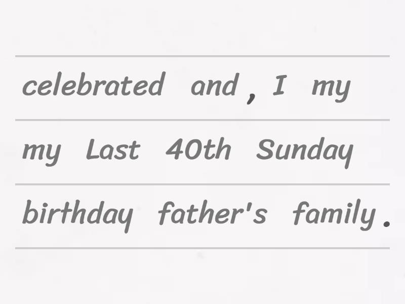 Year 4 Note expansion - Unjumble