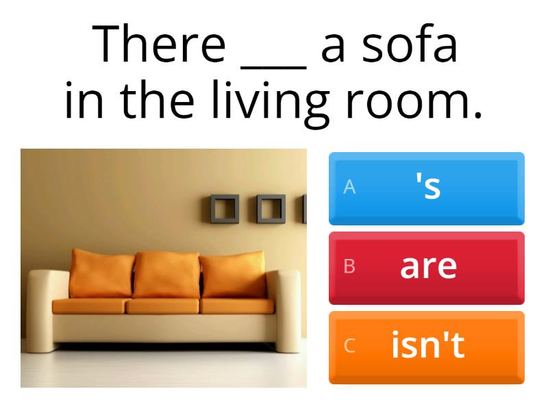 Unit 6 - There's / There are / There isn't - Quiz