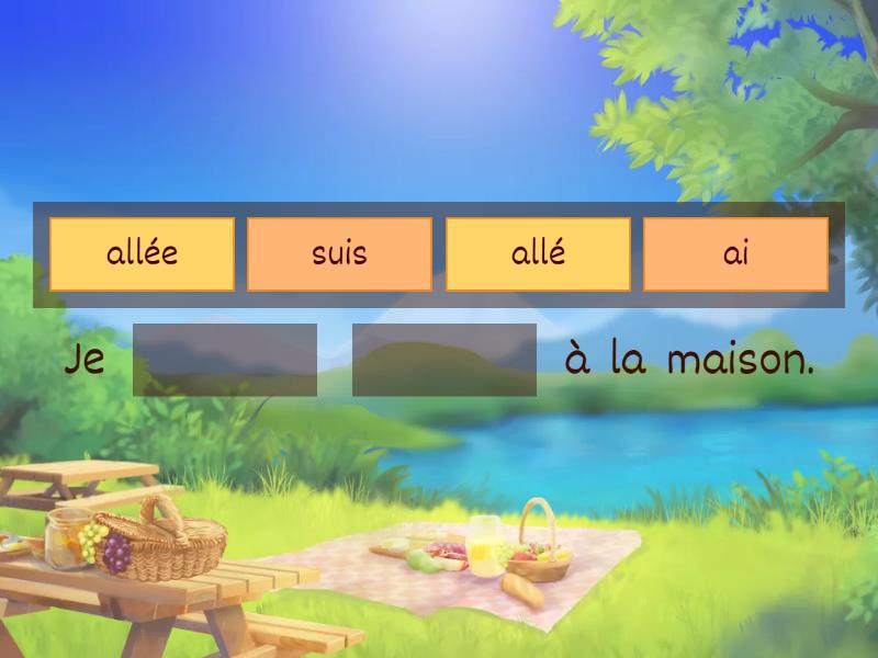 Passé composé 2 - Complete the sentence