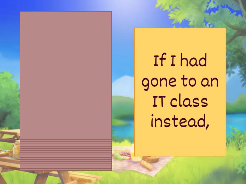 Third Conditional - Speaking cards