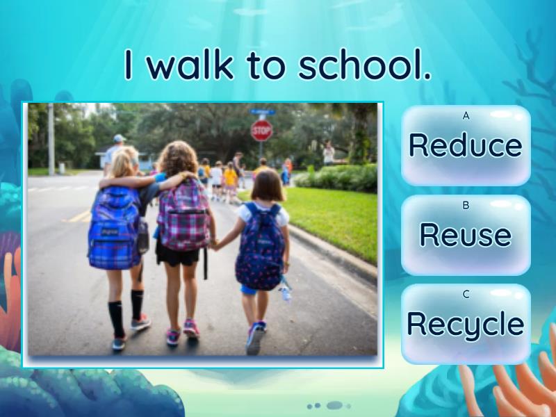 Reduce, Reuse, and Recycle - Quiz