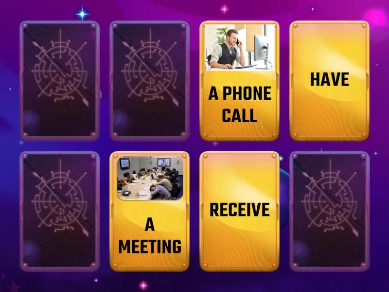 WORD PAIRS - Matching pairs