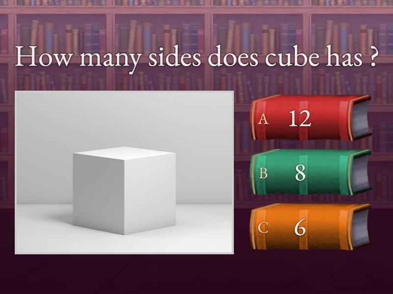 2D and 3D shapes - Quiz