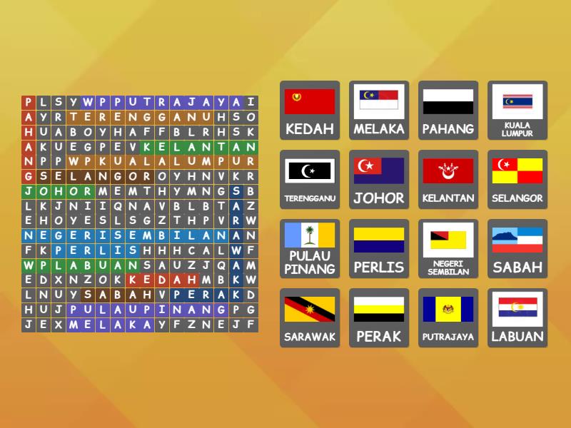 KUIZ DIGITAL HARI MALAYSIA 2024 - Wordsearch