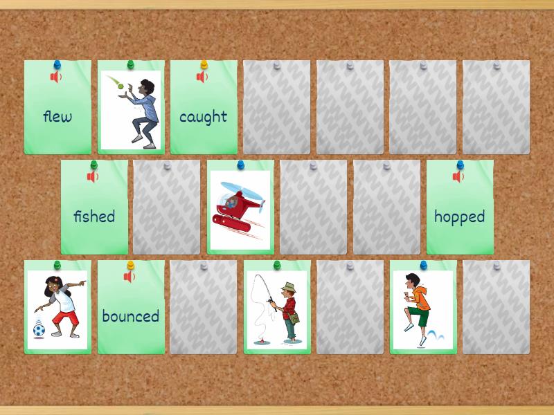 Power Up 3 Unit 4 Before the test ex 2 - Matching pairs