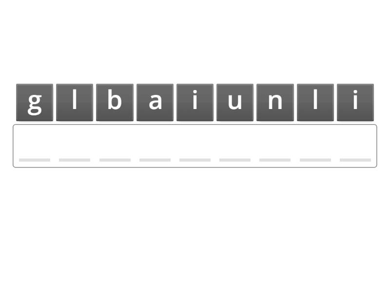 Learning languages - Anagram