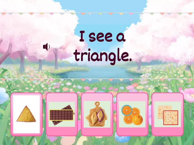 Starter 1 UNIT 8_Food Shapes [What shape do you see? I see a ...