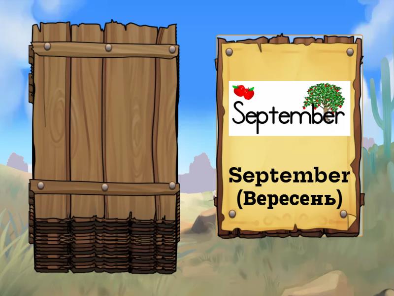 Seasons and months - Cartas al azar