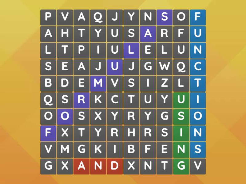 Module 5 - Wordsearch