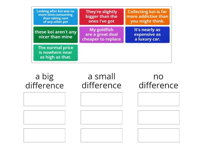Face to Face, Upper-Int, comparatives - Group sort