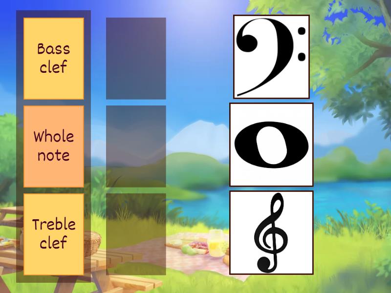 Music symbols - Match up
