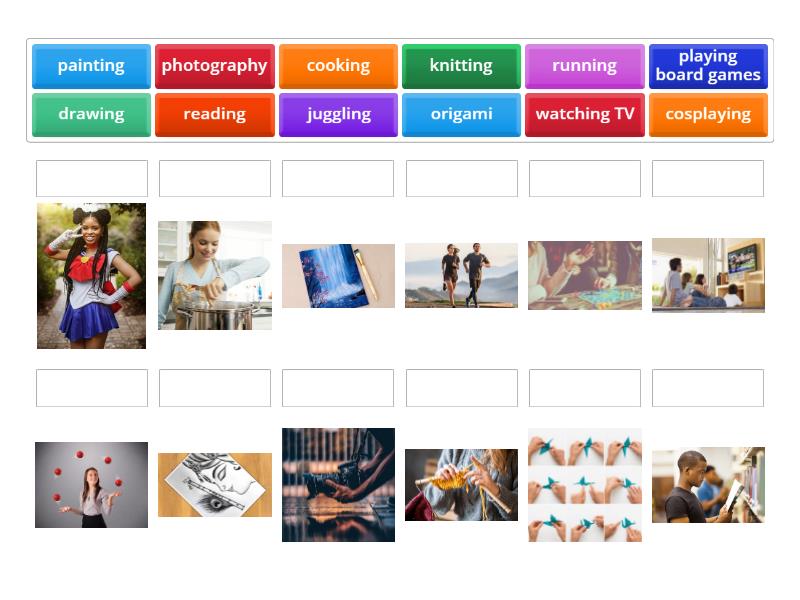 Block 10 / Vocab - Match up