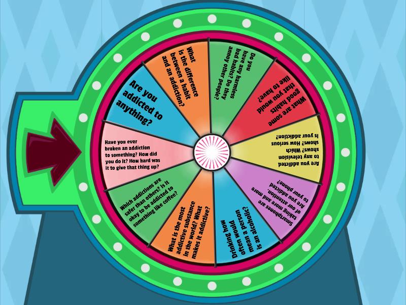 Addiction - Spin the wheel