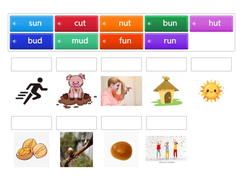 U8, ud/-un/-ut - Match up