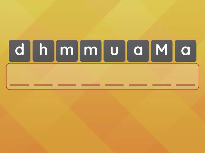 Nabi Ulul Azmi - Anagram