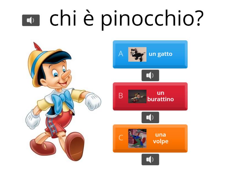 pinocchio - Quiz