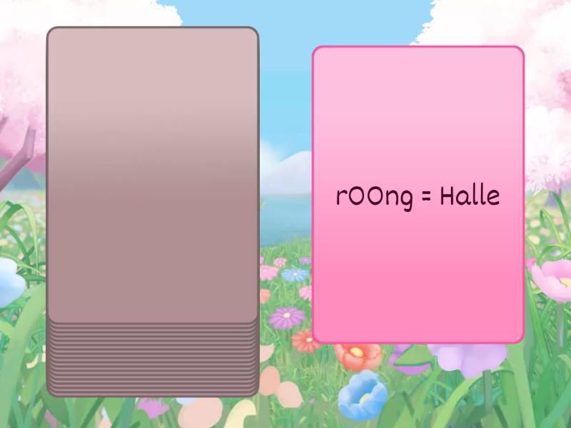 Lektion 2C - Speaking cards